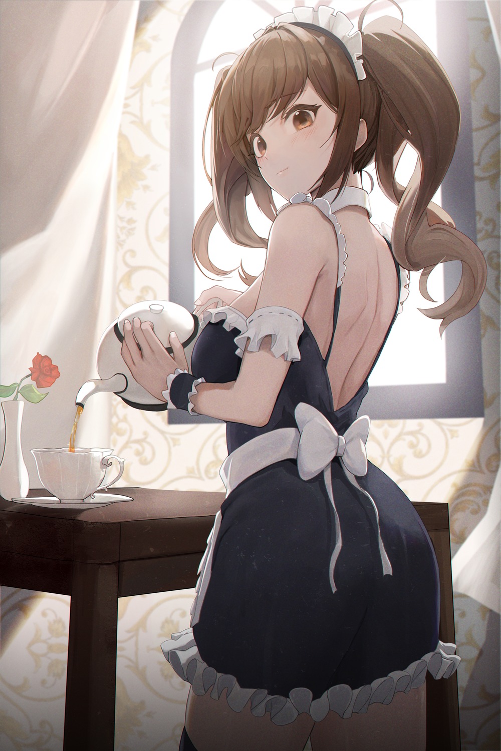 wei hua (vlad 3) ass maid thighhighs | #1116141 | yande.re